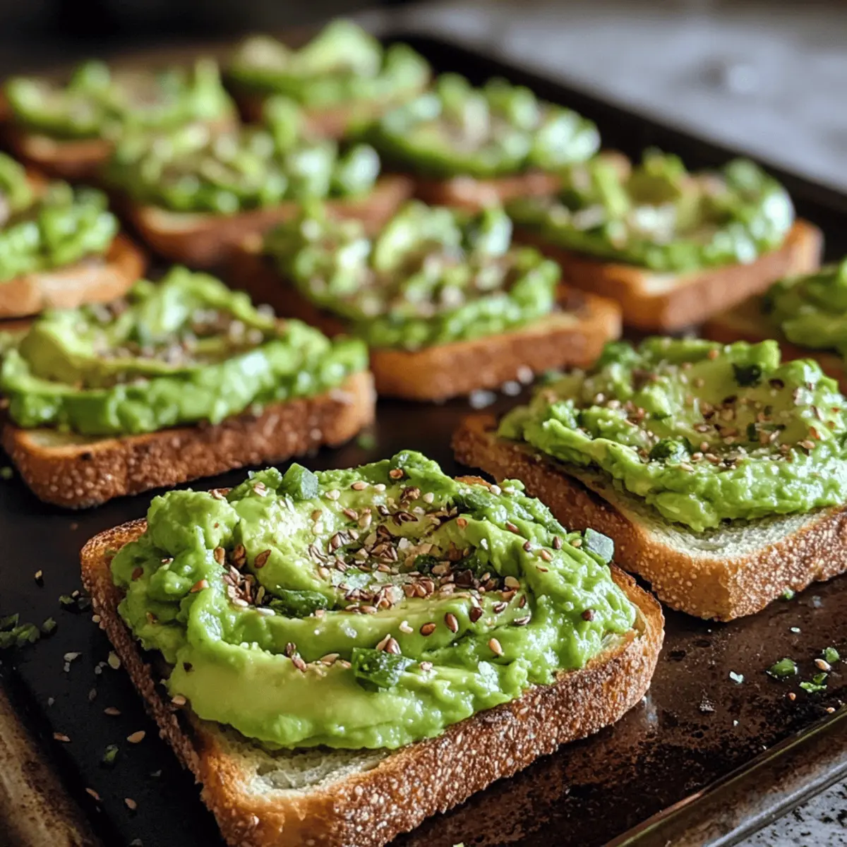 The Ultimate Delicious Crispy Avocado Toast Bites You’ll Crave