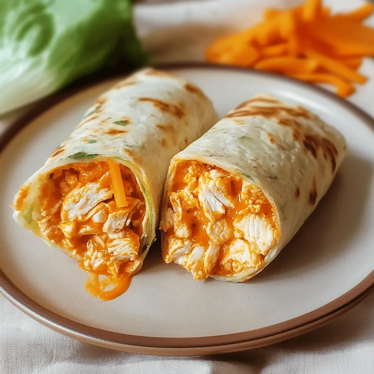 Easy Buffalo Chicken Wraps: Irresistible Crispy Zesty Delicious