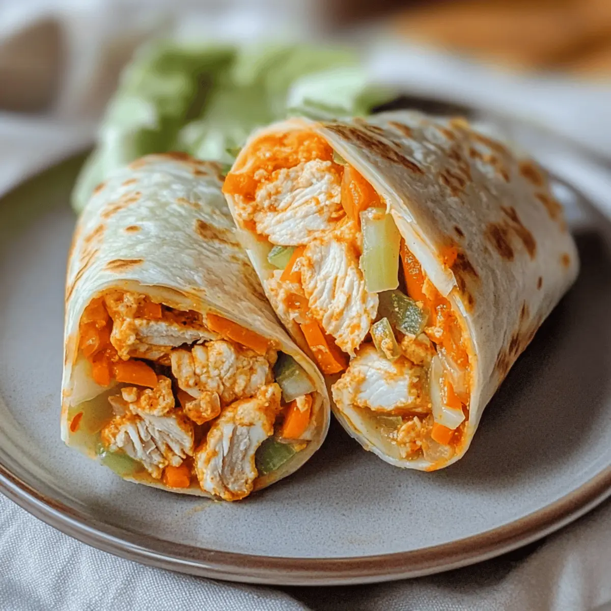 Easy Buffalo Chicken Wraps: Irresistible Crispy Zesty Delicious