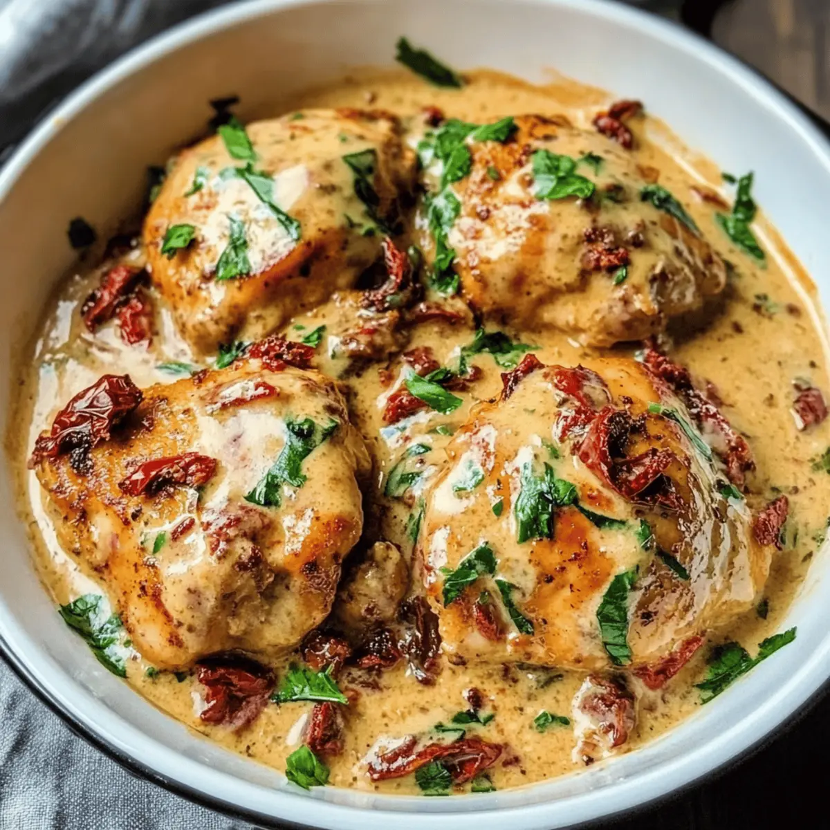 Creamy Sun Dried Tomato Chicken: The Ultimate Comforting Meal