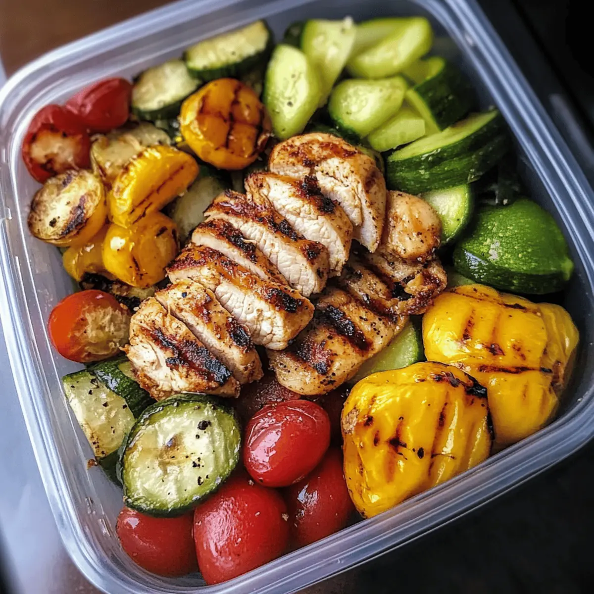 Easy Juicy Grilled Chicken Veggie Boxes for Flavor-Packed Meals