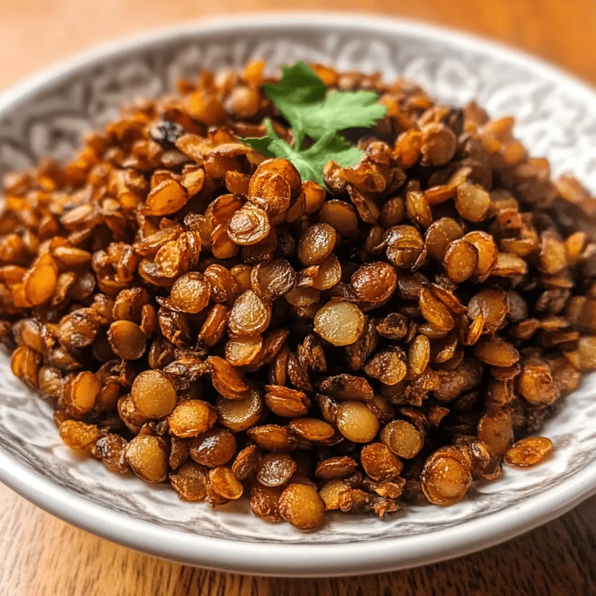 Irresistible Delicious Crispy Roasted Lentils: Easy Golden Crunch