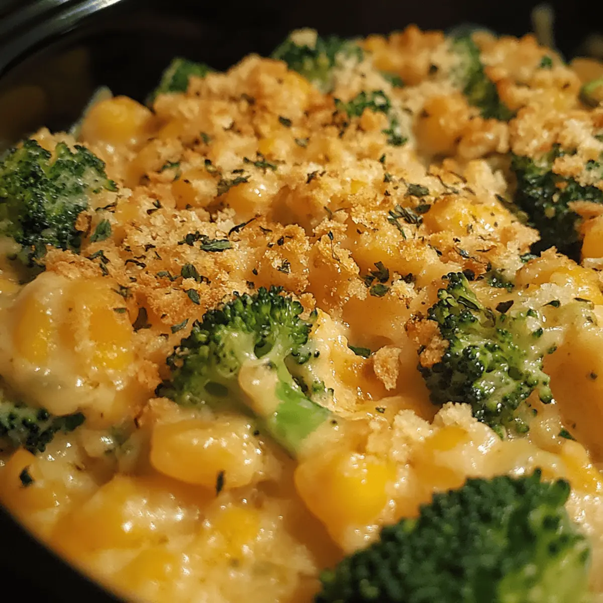 Easy Slow Cooker Broccoli Casserole: Comforting Creamy Perfection