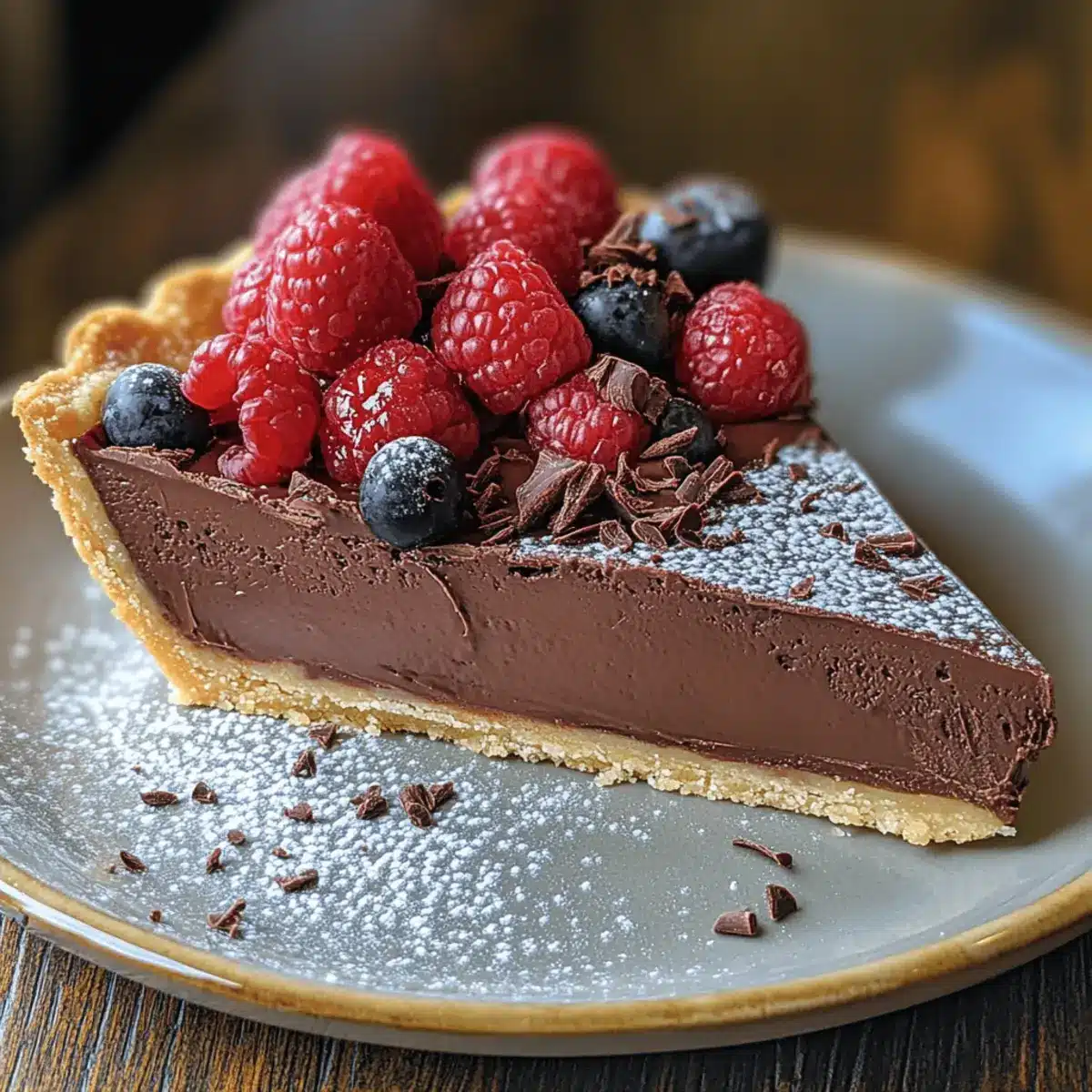 Ultimate Delicious Chocolate Mousse Tart - Creamy & Irresistible