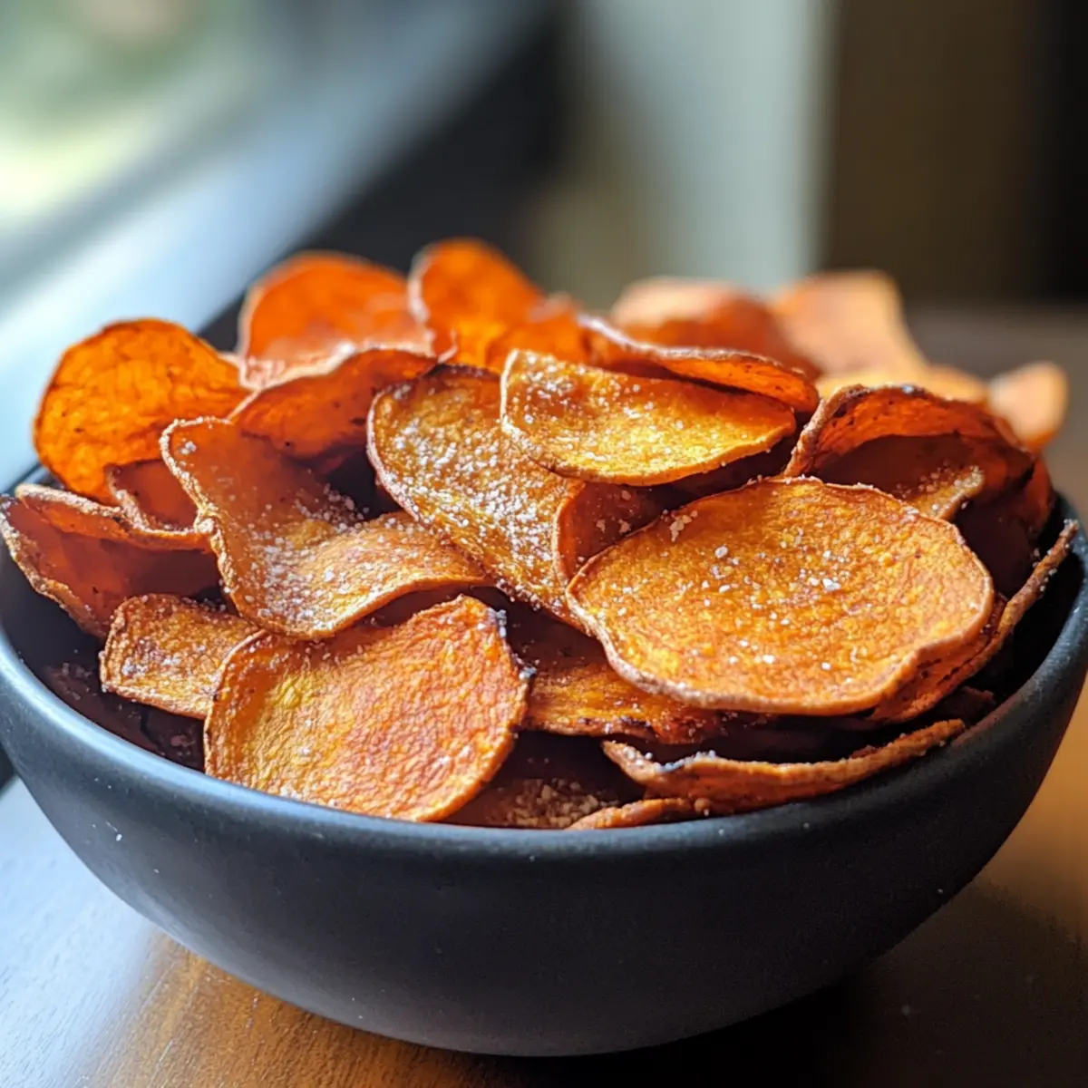 Irresistible Crispy Sweet Potato Energy Chips: Guilt-Free Snack