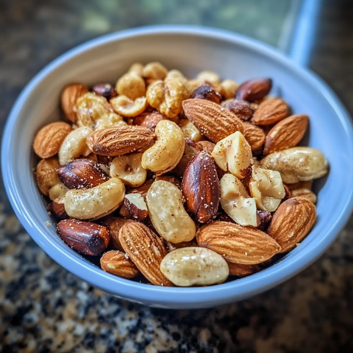 Easy Delicious Seasoned Nut Snack Hack to Upgrade Your Munchies