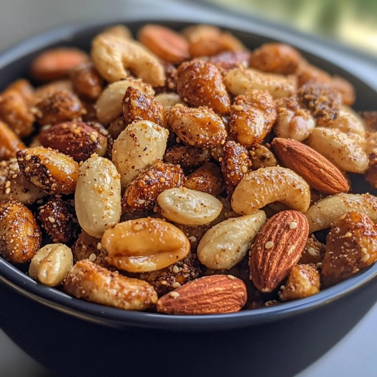 Easy Seasoned Nut Snack Hack Recipe for Delicious Crunchy Treats